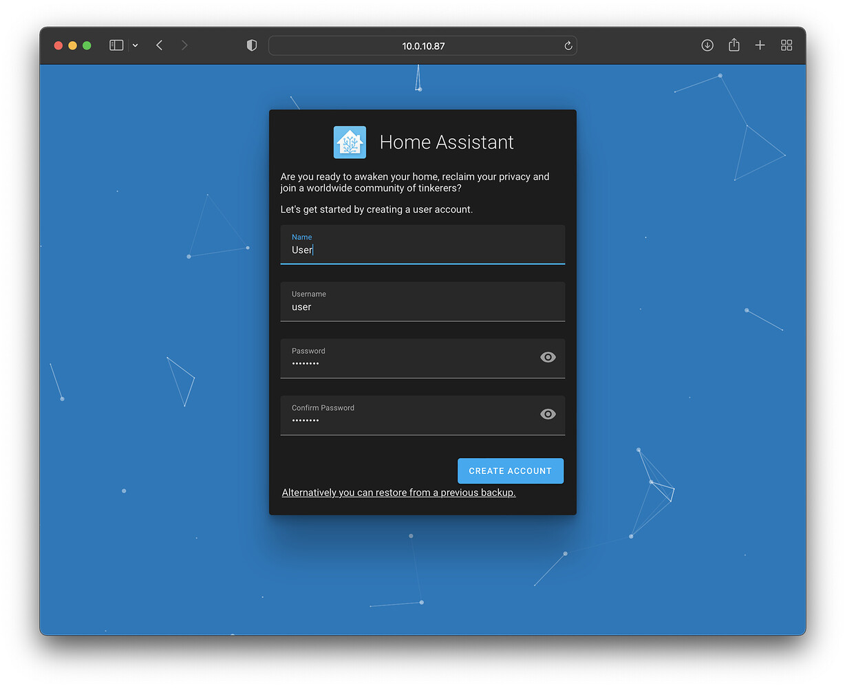 [教學] Home Assistant 的安裝方式 - 2. Virtual Machine - Home Assistant - Automata